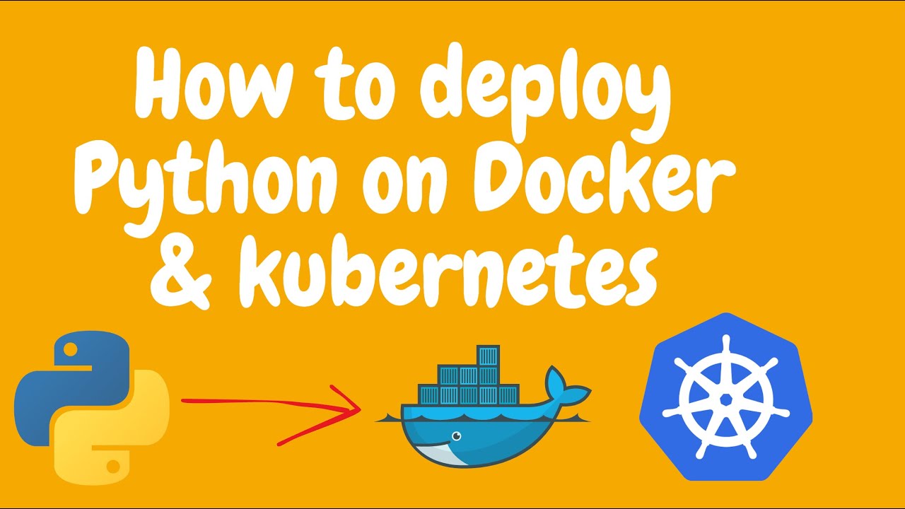 How to deploy python application in docker & kubernetes#docker #kubernetes #python#pythonprogramming