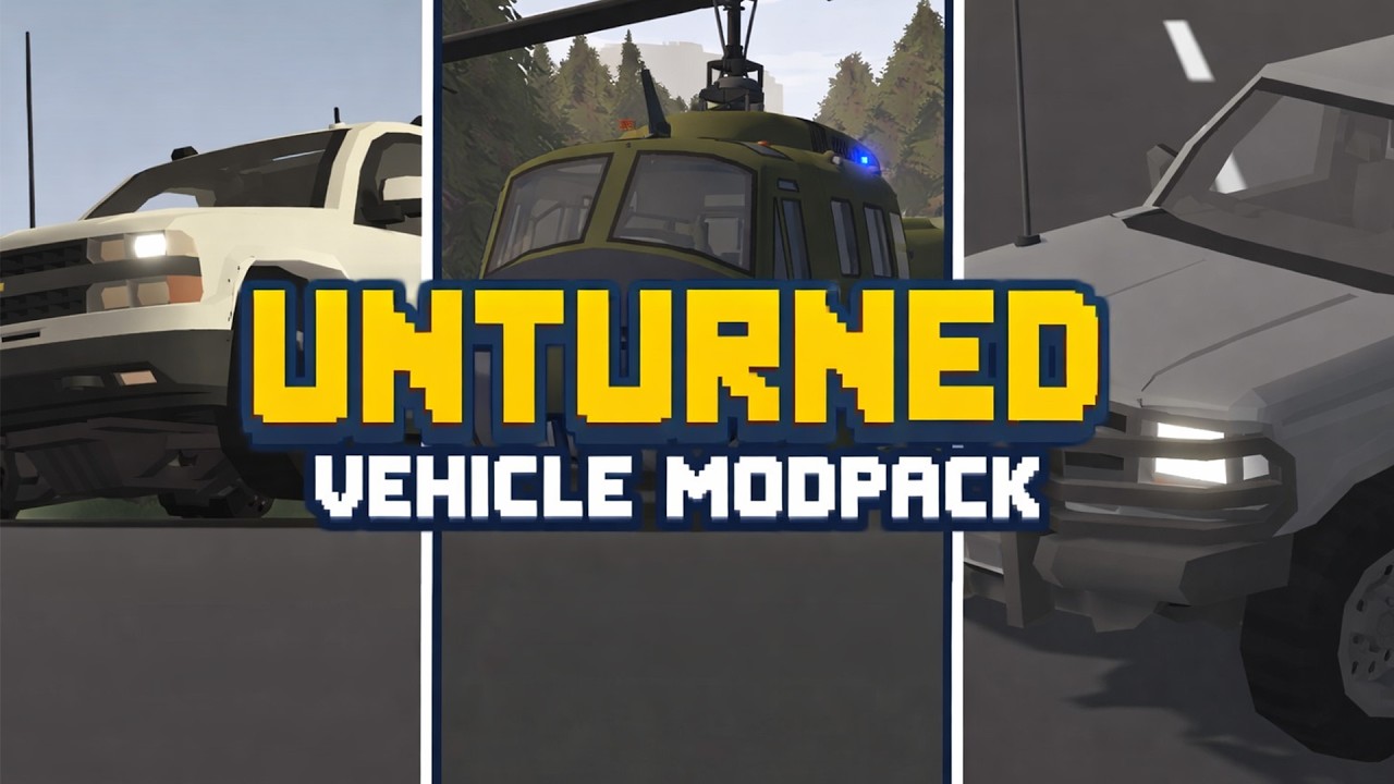 This Unturned Vehicle Modpack is AMAZING!