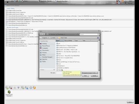 How to use ISO files with daemon tools lite.