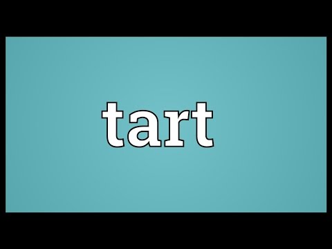 Tart Meaning