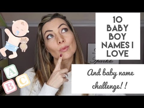 10 BABY BOY NAMES I LOVE AND BABY NAME CHALLENGE | COLLAB WITH 1 PLUS 1 IS THREE