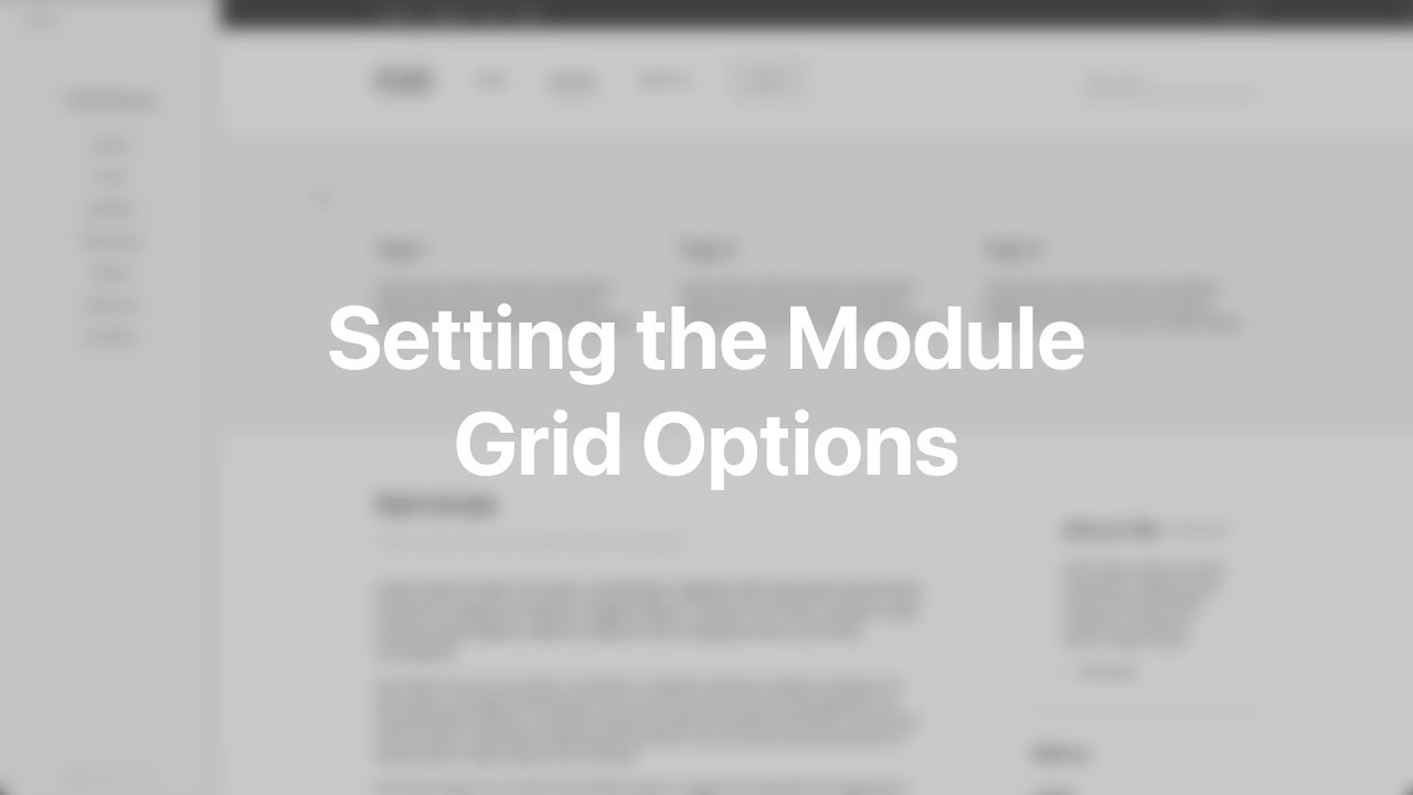Setting the Module Grid Options | YOOtheme Documentation (Joomla)
