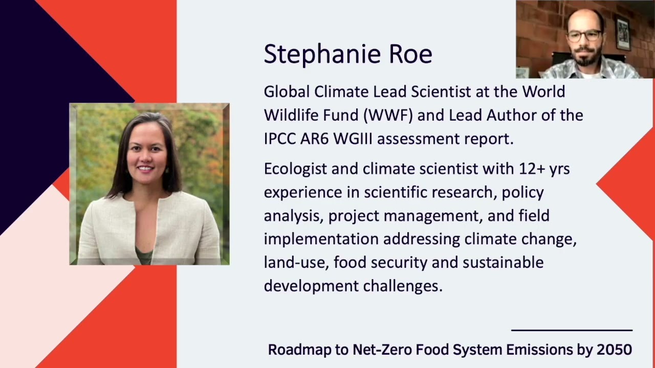 Webinar: Building a vision for achieving net-zero food systems by 2050