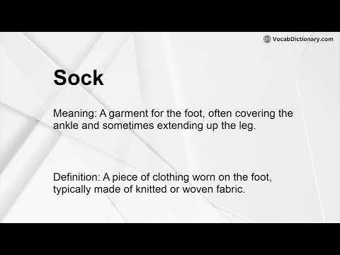 Sock Meaning