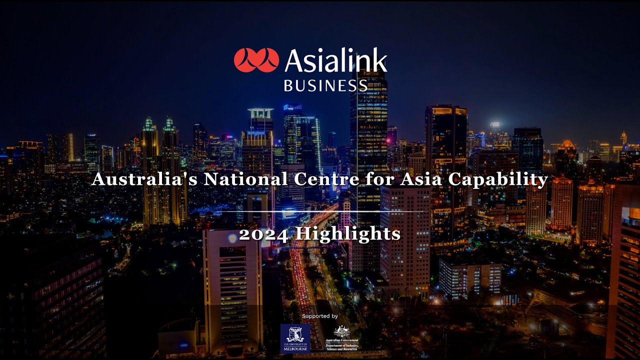 Asialink Business Highlights Video 2024