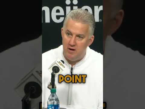 Purdue head coach Matt Painter didn't hold back 😬 #purdue #basketball