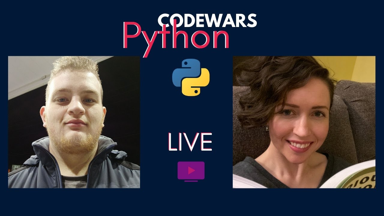 Livestream: Solving Codewars Challenges in Python | with guest JT Maupin