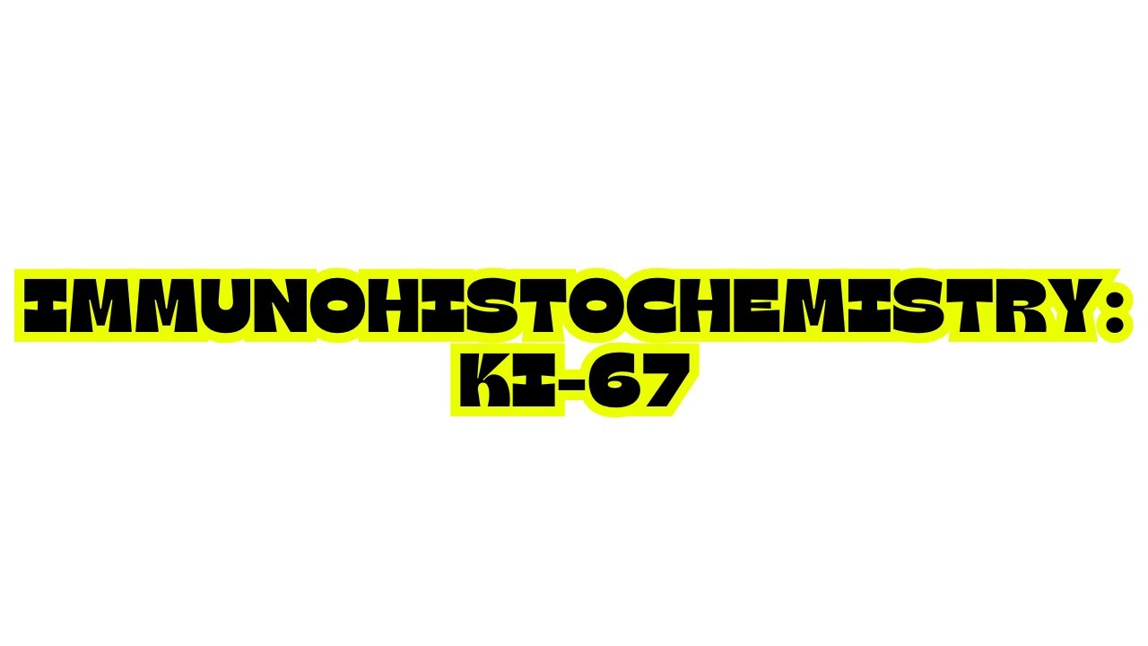 IMMUNOHISTOCHEMISTRY: Ki-67