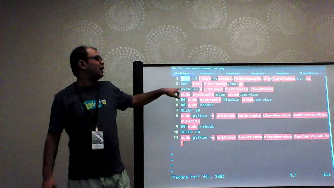 Flock 2015 - Tunir, a simple CI - Kushal Das