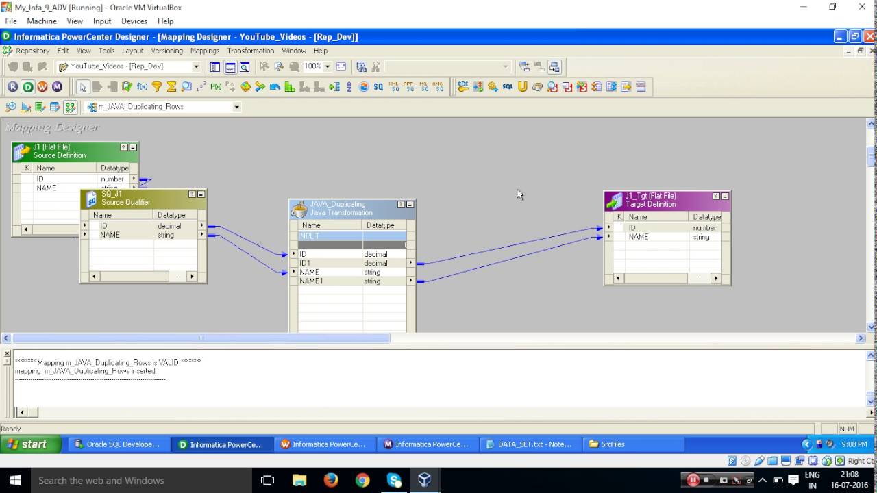 Multiplying Rows Using Java Transformation