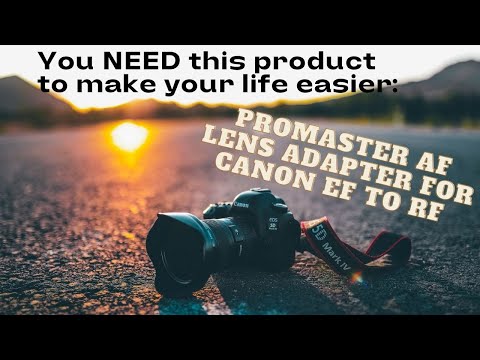 ProMaster AF Lens Adapter for Canon EF to RF