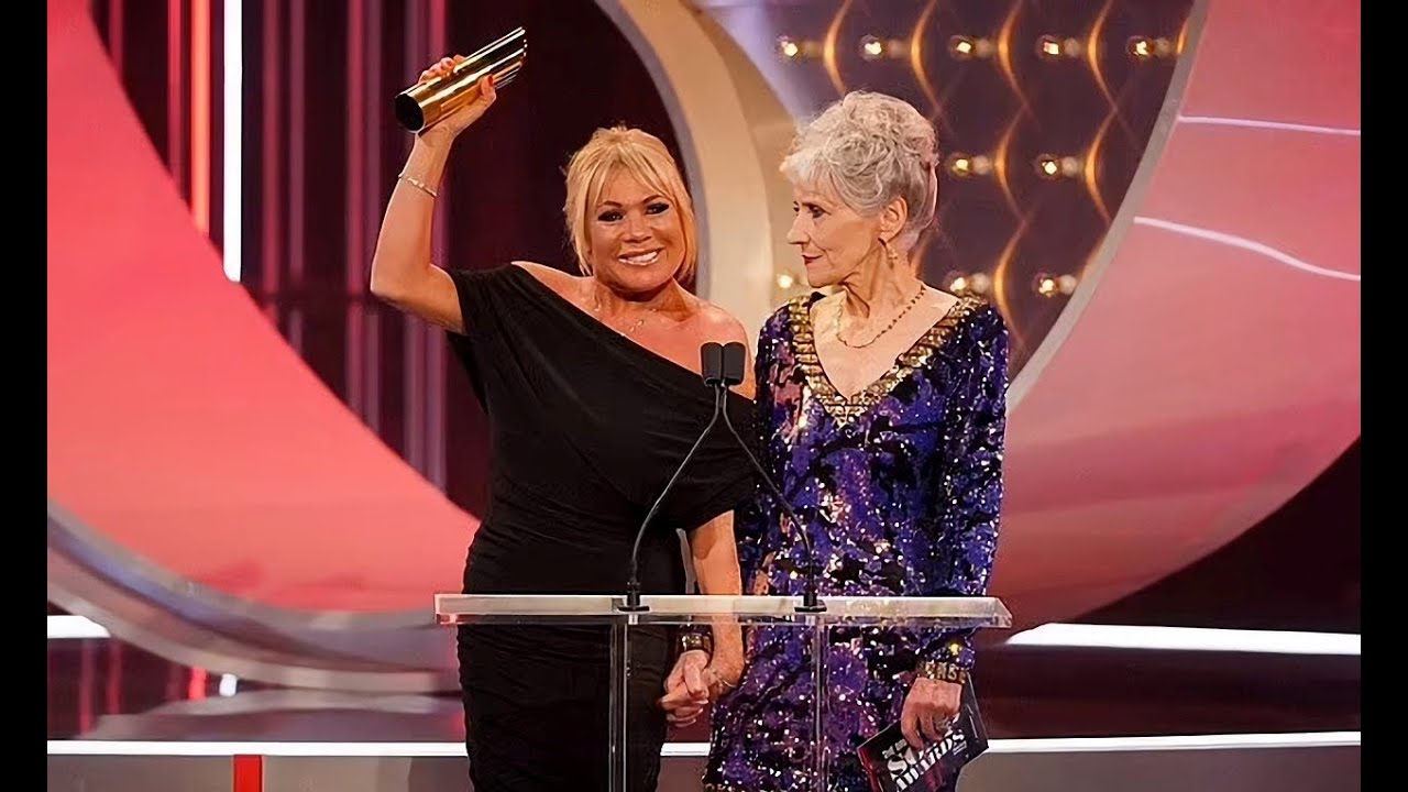 Letitia Dean Wins The Outstanding Achievement Award - The British Soap Awards (2022)