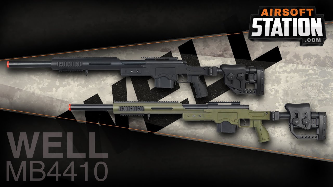 Well MB4410 Airsoft Sniper Rifle - Bolt Action - Overview