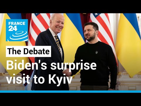 Message to Moscow: Biden's surprise wartime visit to Kyiv • FRANCE 24 English