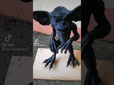 3d Printing Big Gremlins Real Size Rescaled #3dprinting #fanart #gremlins #3dprint #movie