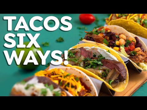 Easy TACOS 6 Ways – Fish Tacos, Steak Tacos & More!