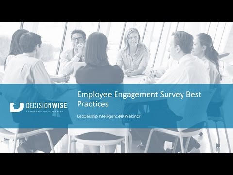 Employee Engagement Survey Best Practices