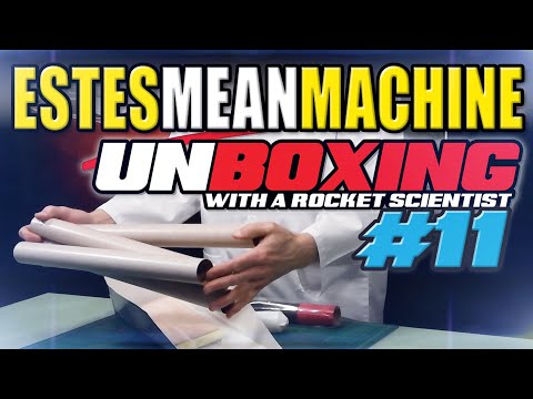 Unboxing the Estes Mean Machine model rocket