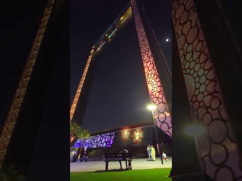 dubai frame #golden building