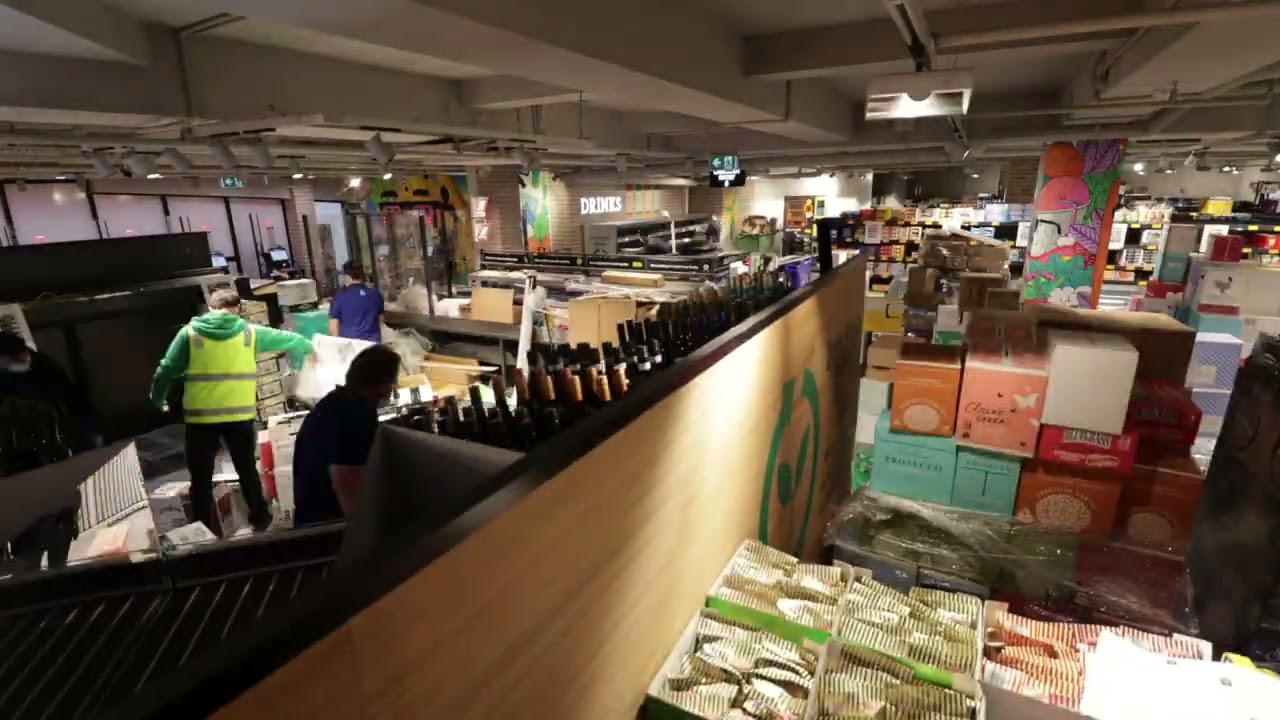 Aldi store fit out timelapse