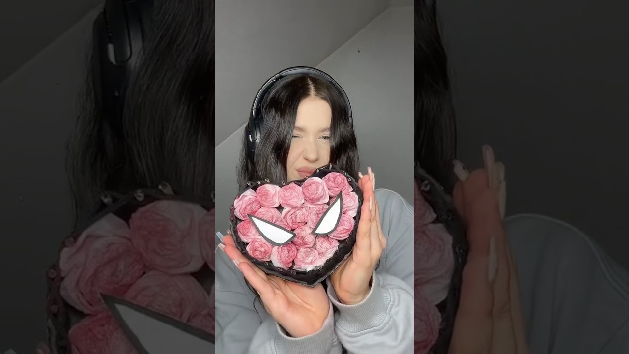 SPIDERMAN Heart BOX DIY Cute GIFT Idea FOR Your VALENTINE
