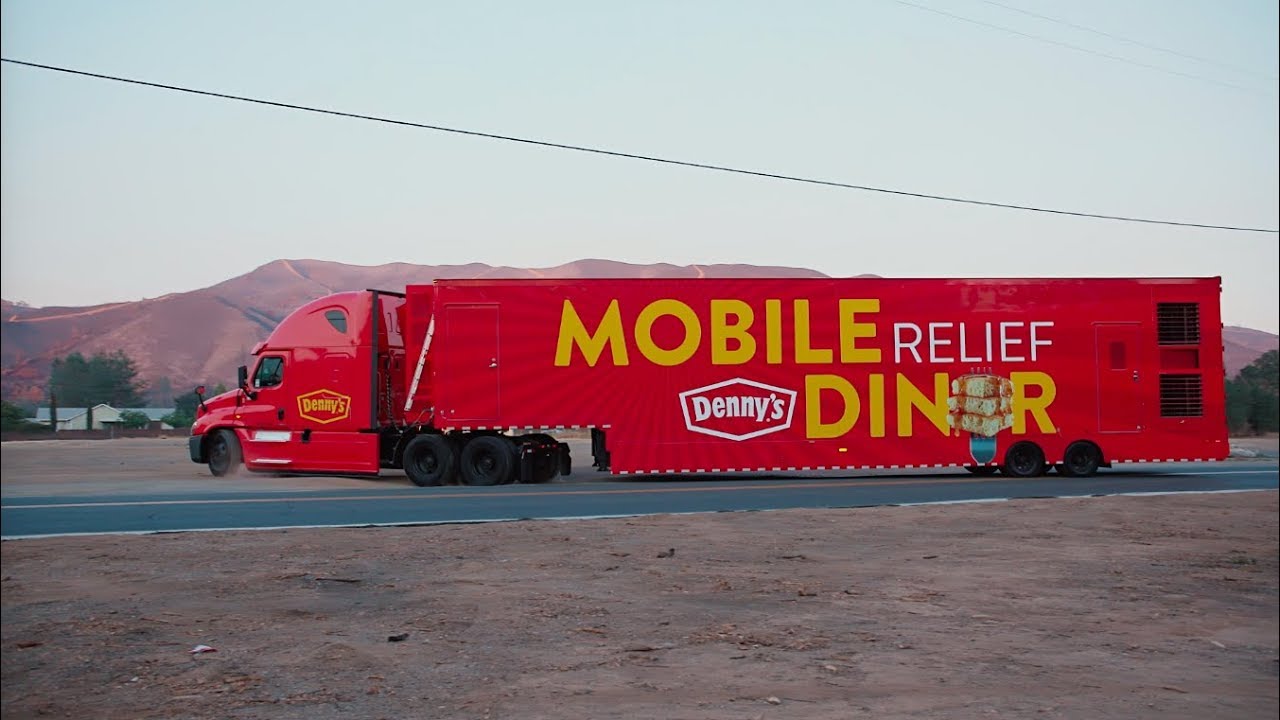 Denny’s Mobile Relief Diner