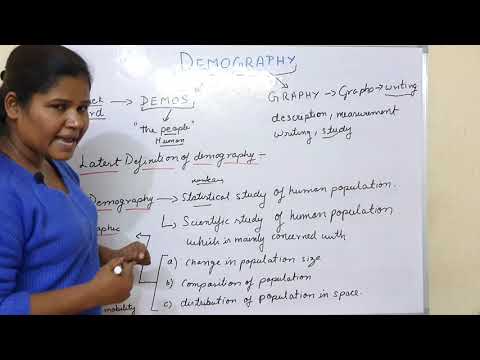 DEMOGRAPHY PART-1( Introduction and definition)#demographics #demography #demographic