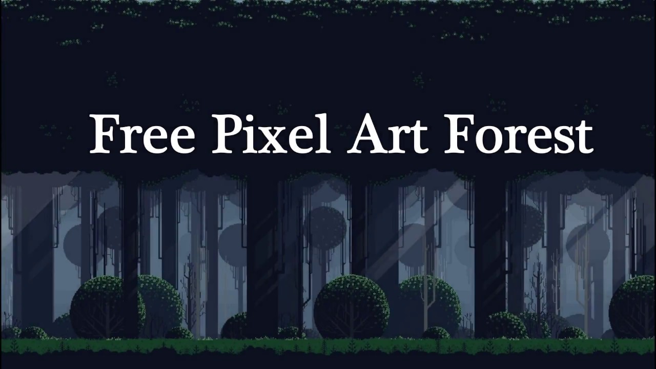 Free Pixel Art Forest