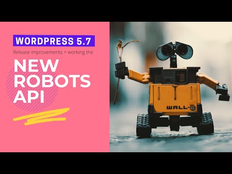 Learn WordPress Robots API New in WordPress 5 7 Features developer edition - Mind Luster