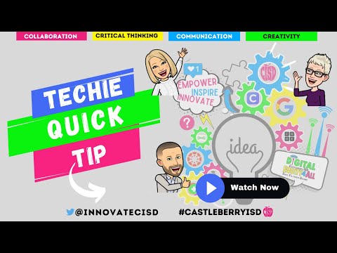 Techie Quick Tip #5 Bookmarks Bar
