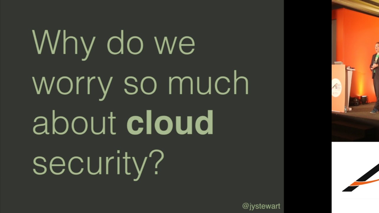 Cloud Security Essentials by James Stewart #AgileIndia2018