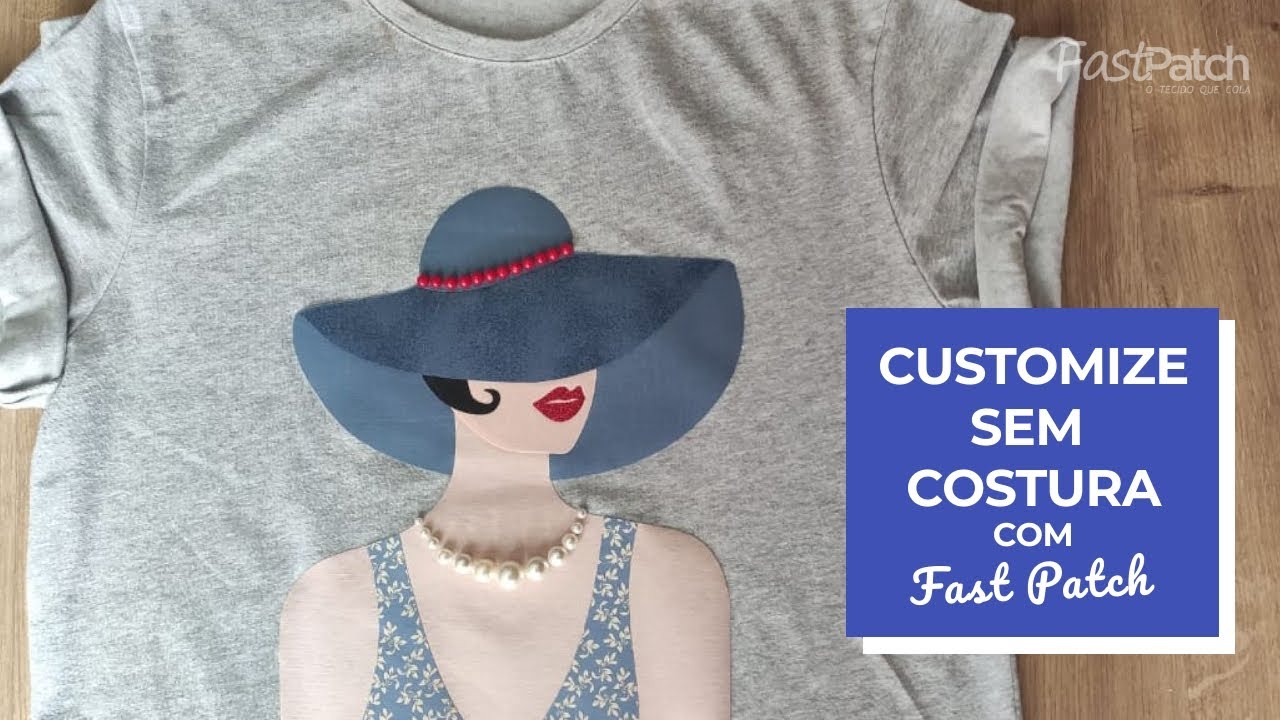 DIY | Customize sem Costura com Fast Patch