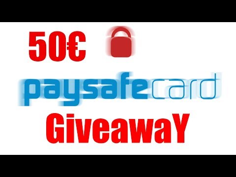 50 Euro Paysafecard Giveaway!