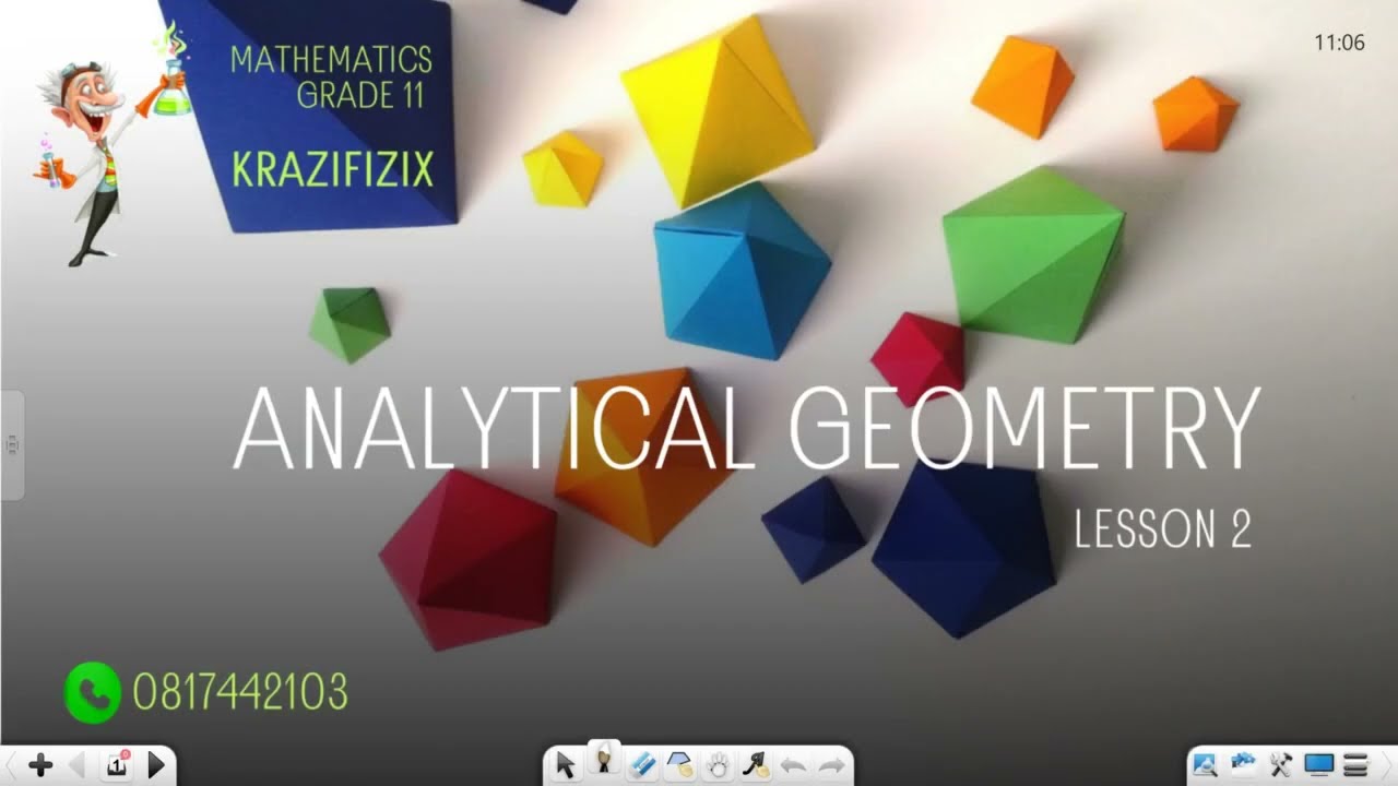 Analytical Geometry Grade 11 lesson 2