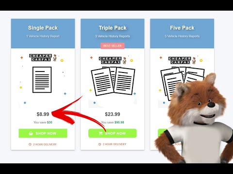 How to get a Cheap CarFax / Title Check Vehicle History VIN Report COUPON As Low as $8.99 IN 2020