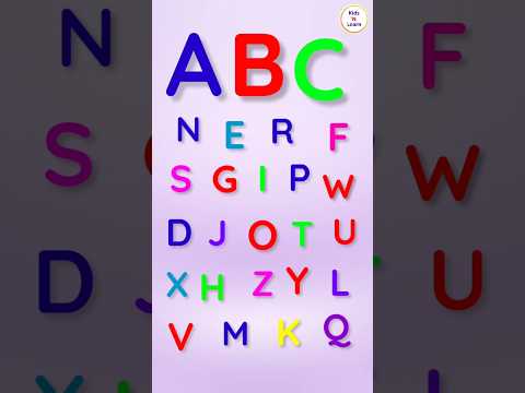 ABC Song | Learn ABC Alphabet Song for Kiddo