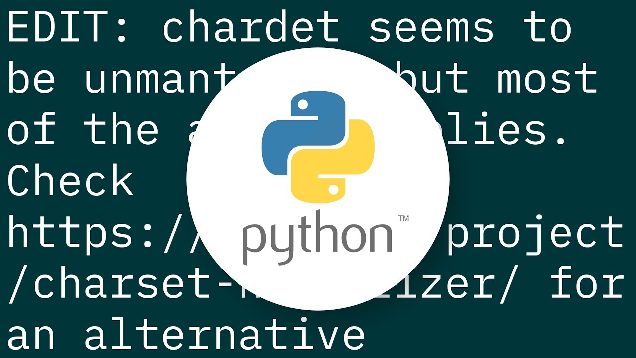 How to determine the encoding of text