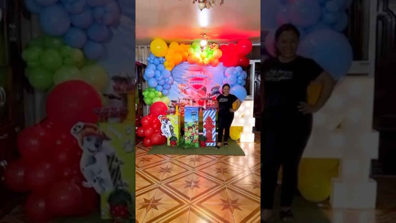 Arco de Globos🐶Paw Patrol🦴Balloon decoration Ideas🐾 @catyrodriguezoficial700