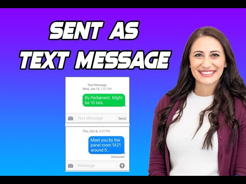 What Does Sent As Text Message Mean?