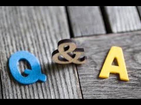 Dr. Goodrow is Live Q & A Part 2