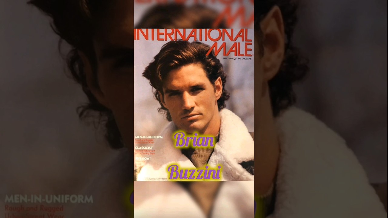 The Marvelous Brian Buzzini #BrianBuzzini #MaleModel #90sMaleModel #90sMaleSupermodel #90sFashion