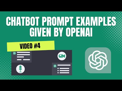 How to Use ChatGPT for Beginners | Chatbot Prompt Examples by Open AI