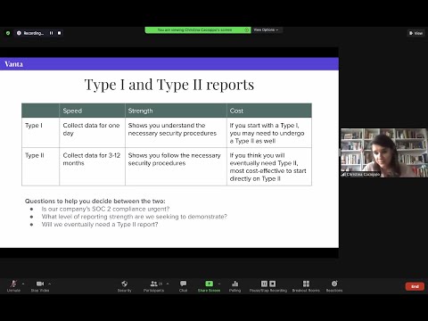 SOC 2 Compliance: When & How To Implement It with Christina Cacioppo (Vanta)