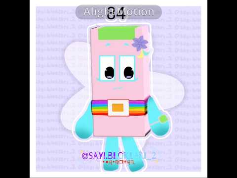 Numberblocks 84 animation! || #numberblocks #fandom #tweening #myrobloxaccountisgone