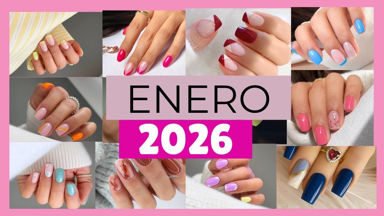 Tendencias de Uñas para ENERO 2026/Recopilación para año nuevo 