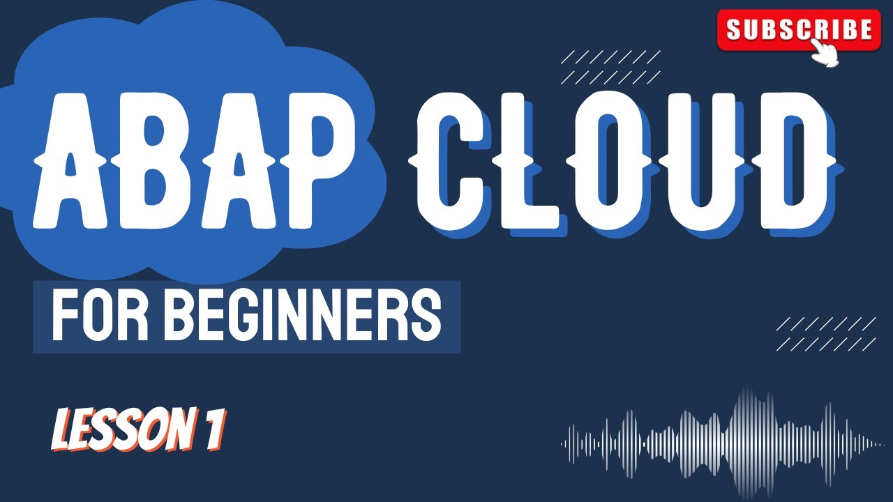 ABAP Cloud for Beginners | Lesson 1 – Create Your First ABAP Cloud Project