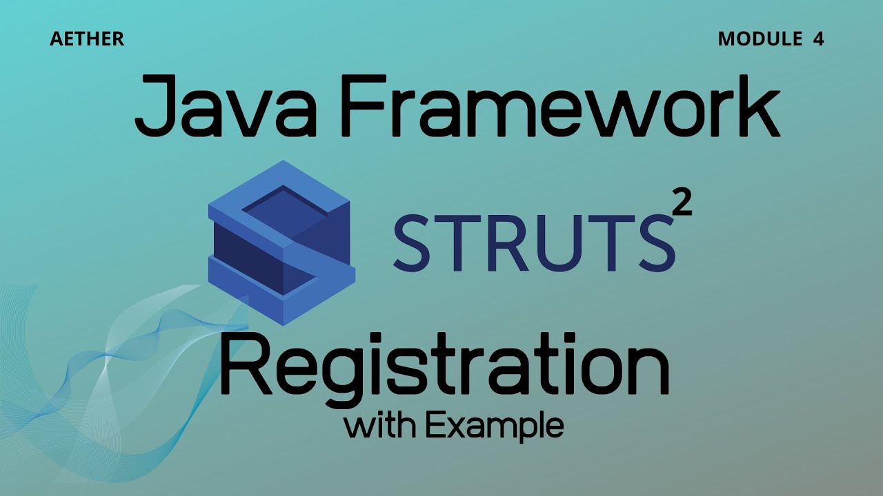 Struts2.0 Registration Example | Aether
