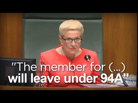 Bronwyn Bishop ejects record 18 members from Question Time