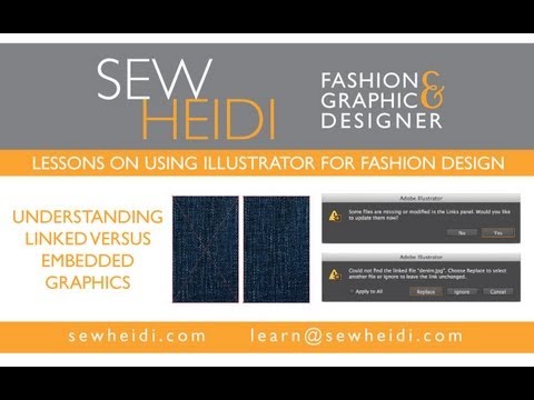 Linked & Embedded Images in Adobe Illustrator: Understand the Difference & When to Use Which