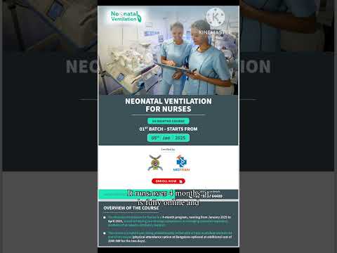 Neonatal ventilation course for nurses l NICU nurse #nicunurse